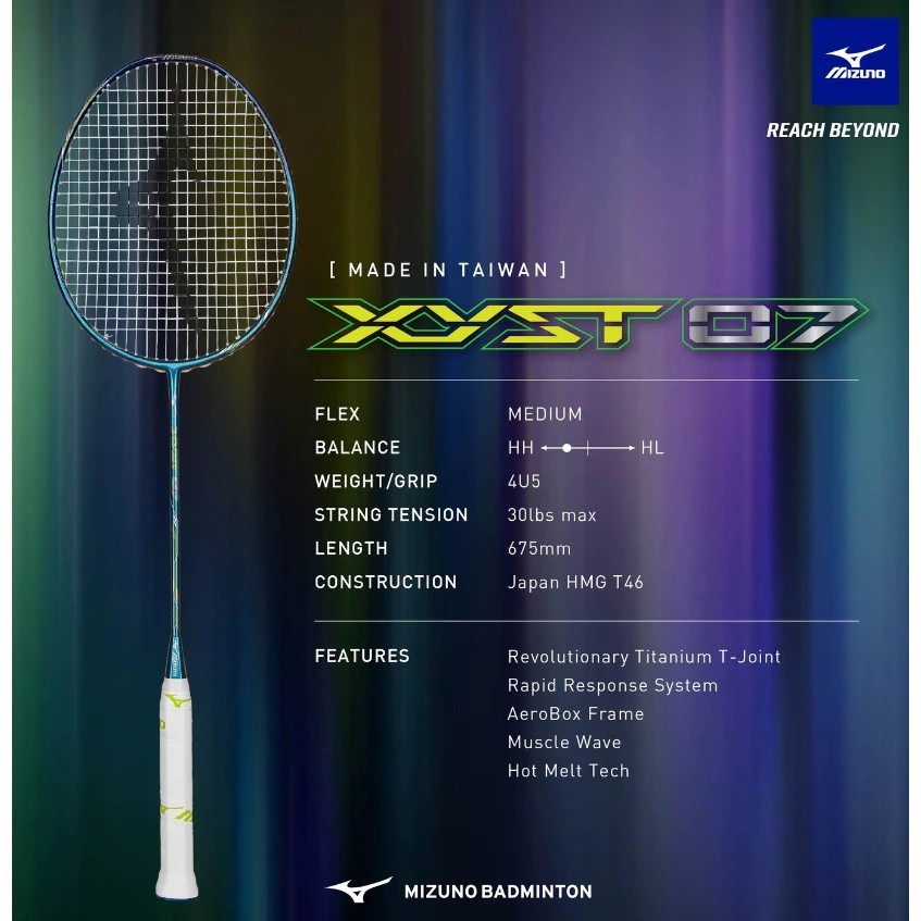 MIZUNO XYST 07 4U/G5 | Shopee Thailand