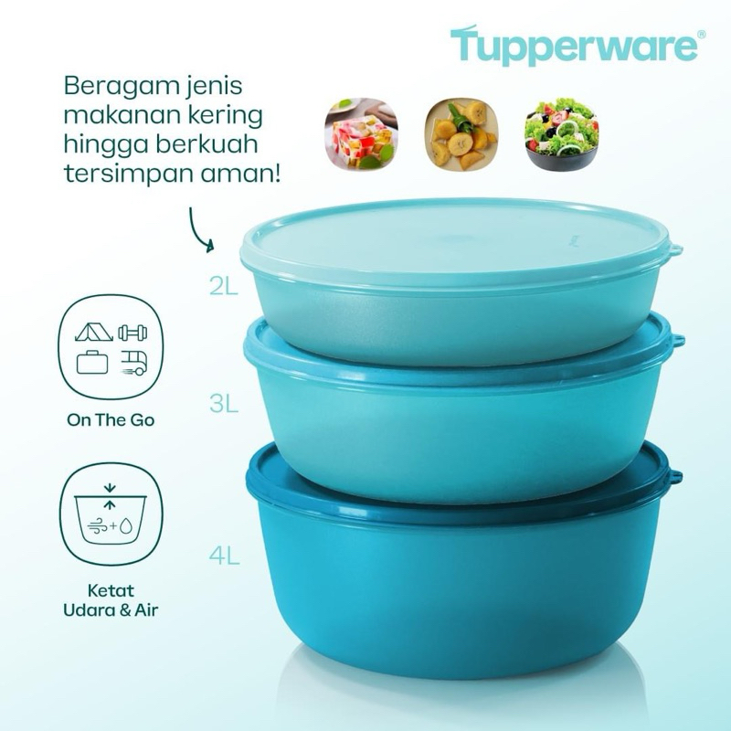 Tupperware รุ่น ถ้วย Modular Bowl Large | Shopee Thailand