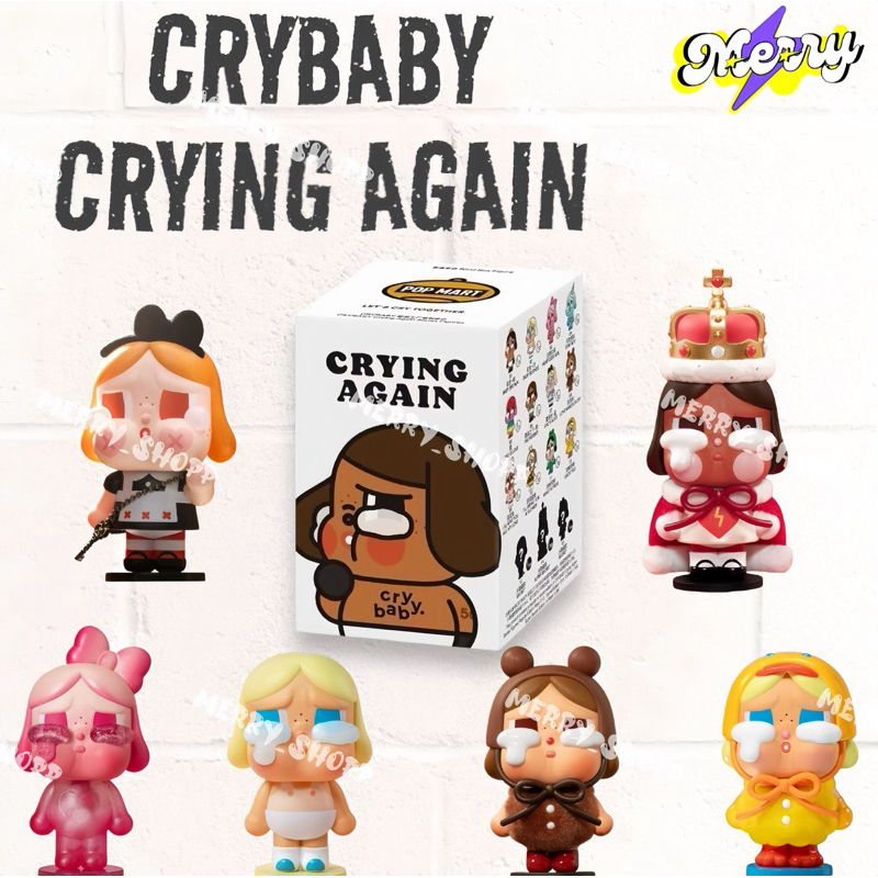 พร้อมส่ง Popmart Crybaby Crying Again Series ลุ้น (Secret)🎁 | Shopee ...