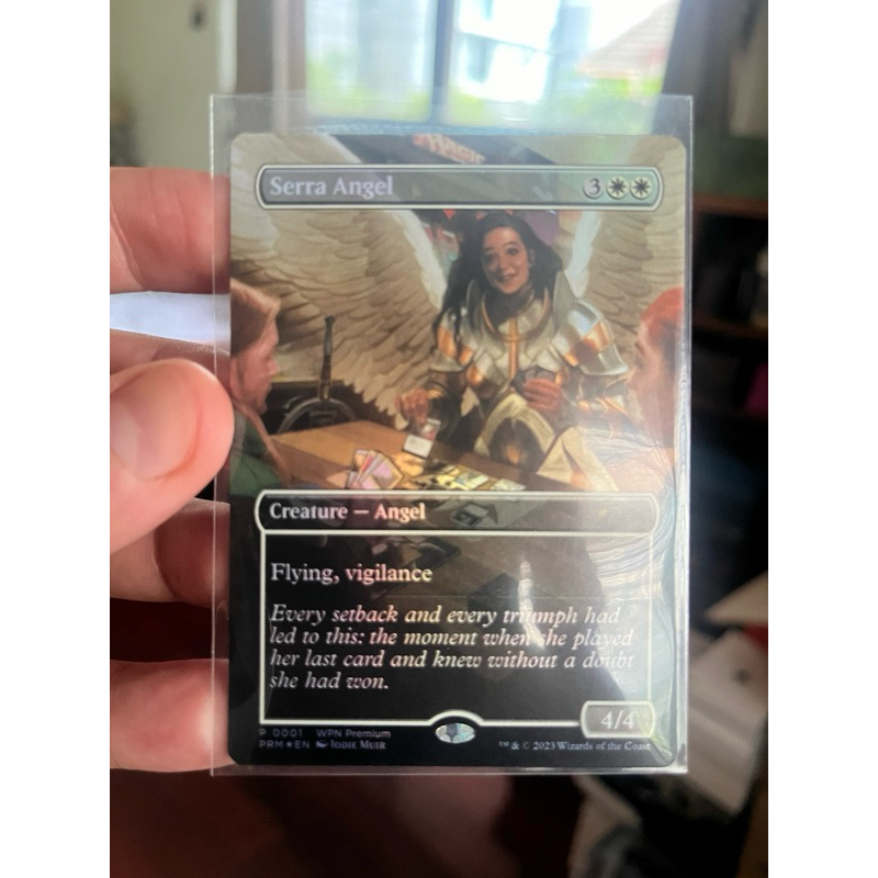 การ์ด MTG Serra Angel Foil White Magic the gathering EDH รุ่น Promo สภาพ Ex-Nm | Shopee Thailand