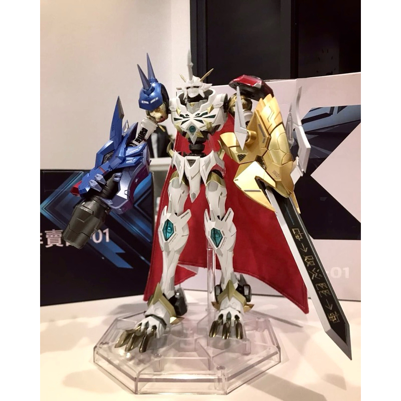 [เก่า/หัก] Tungmung Omegamon EX-01 Digimon Die cast figure โอเมกามอน ...