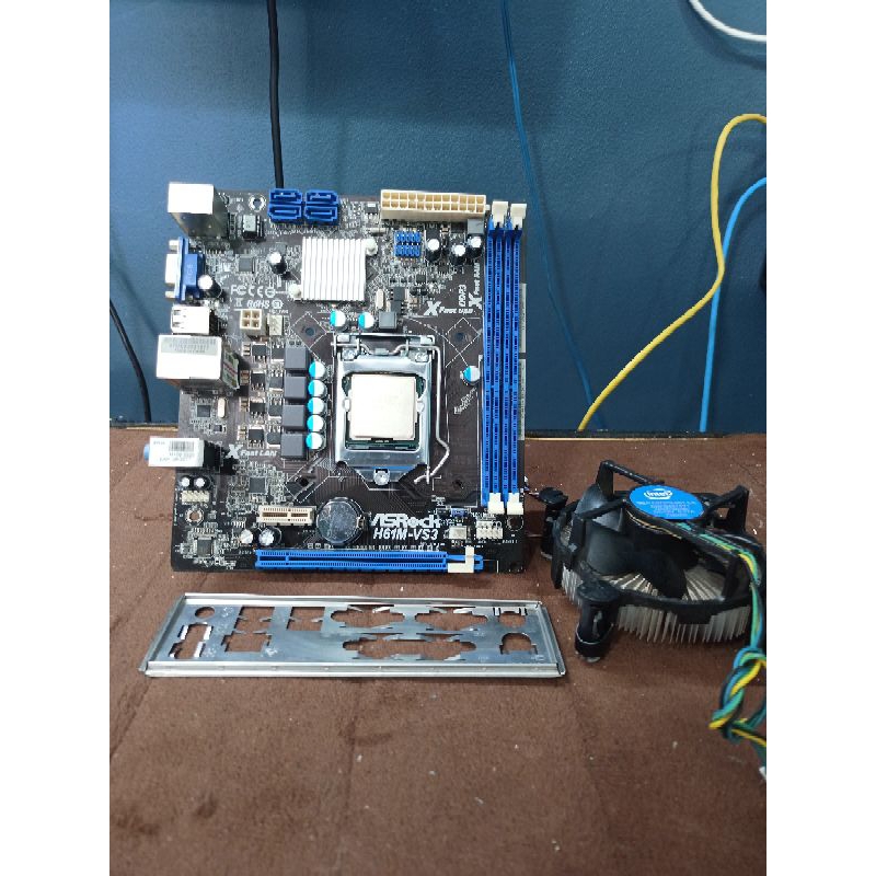 เมนบอร์ด 1155 + CPU i3 gen3 เมนบอร์ด รองรับ CPU Gen 2 Gen 3 | Shopee Thailand