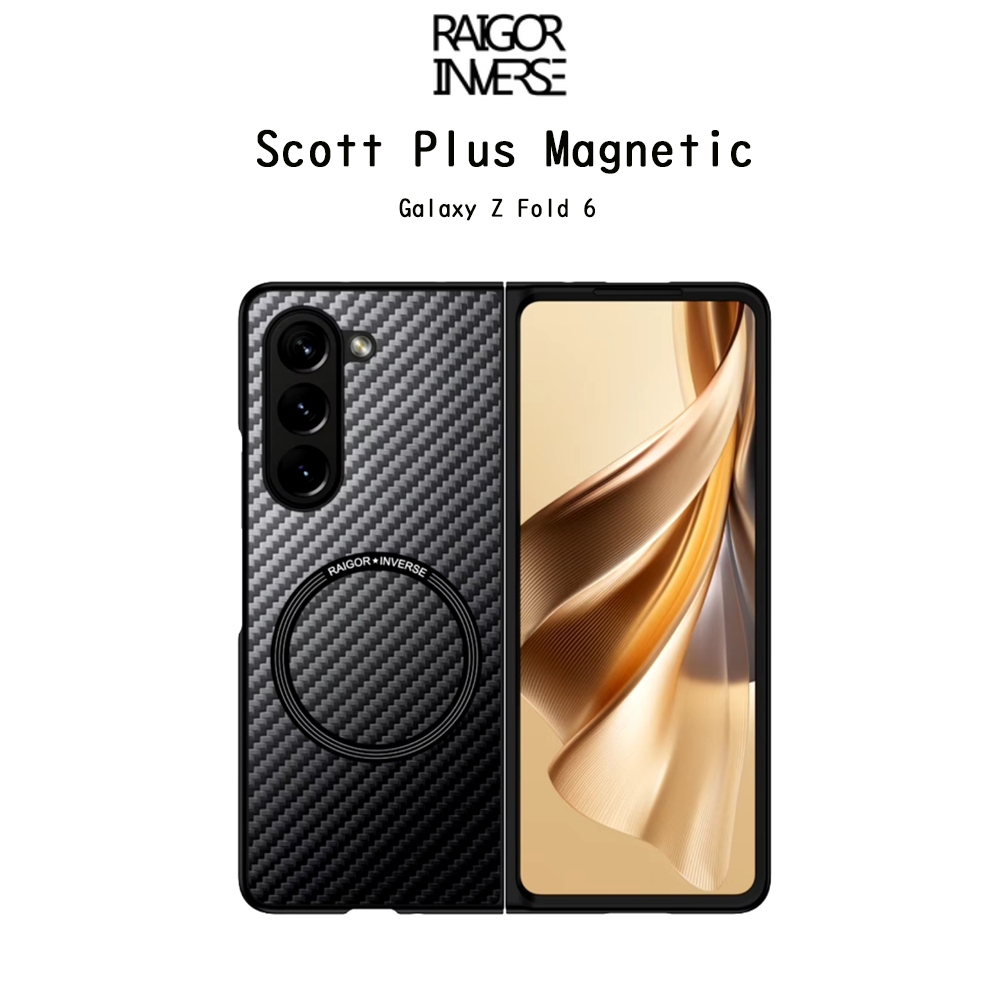 RAIGOR INVERSE Scott Plus magnet เคสกันกระแทกลายเคฟล่าเกรดพรีเมี่ยม เคส ...