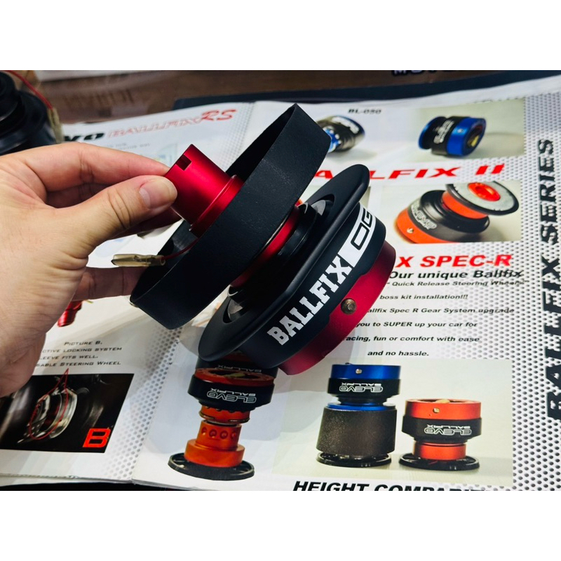คอถอด BALLFIX Spec R Fliper elevo แท้ ถอดง่าย แบบชุดเฟืองตรงรุ่น honda ...