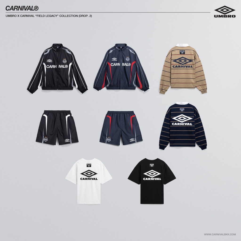 UMBRO x CARNIVAL® “FIELD LEGACY” Collection | Shopee Thailand