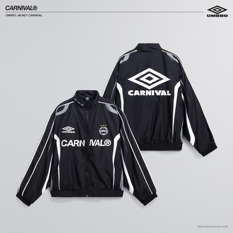 UMBRO x CARNIVAL M JK CARNIVAL BK (SIZE: S, M) | Shopee Thailand