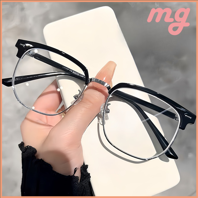 [จัดส่งในกทม]แว่นกรองแสง (สายตาสั้น-50ถึง-400)สายตาสั้น เลนส์BlueBlock กรองแสงสีฟ้าจากคอมมือถือ ...