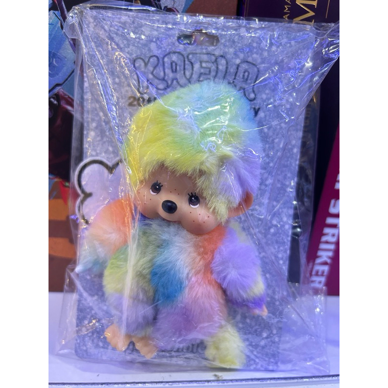 Monchhichi พวงกุญแจม่อนชิชิ monchhichi x Kaela 20th Anniversary ของแท้ ...