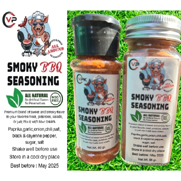 Smoky BBQ Seasoning, All Round Multipurpose Seasonings Barbecue BBQ ...