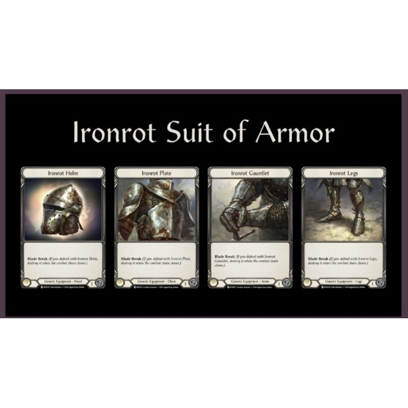 Flesh and blood:Ironrot Set(Non foil) | Shopee Thailand