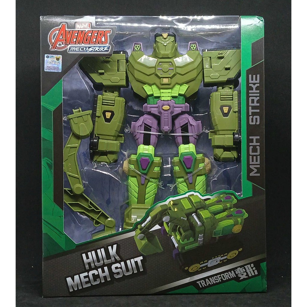 มาร์เวล หุ่นยนต์ฮัลค์แปลงร่าง ลิขสิทธิ์แท้ ค่าย ZD Toys Marvel's ...