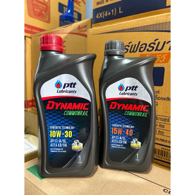 น้ำมันเครื่อง ดีเซล คอมมอนเรล ปตท ไดนามิก Ptt Dynamic Commonrail SAE ...