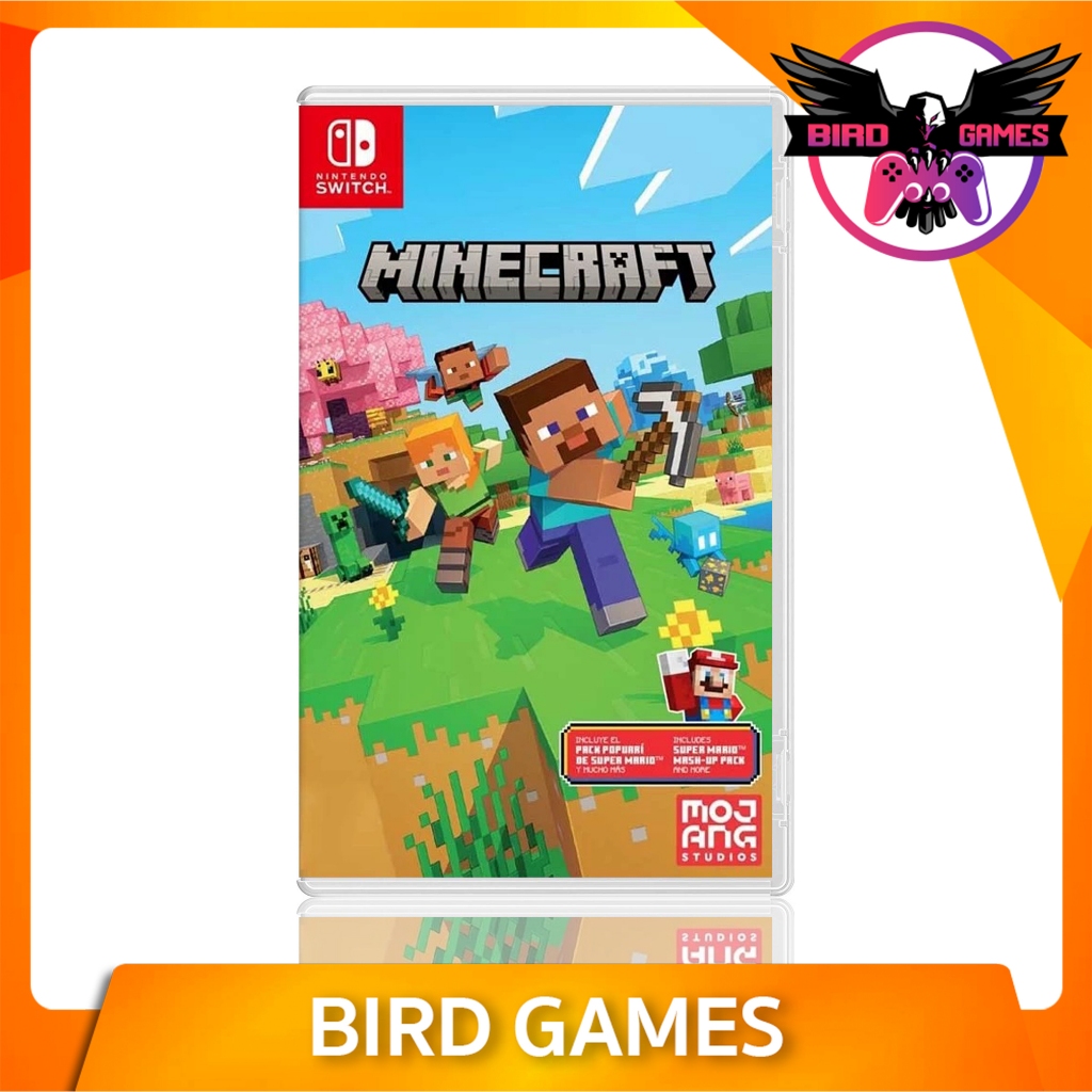 *พร้อมส่ง* Nintendo Switch : Minecraft [แผ่นแท้] [มือ1] [mine craft ...