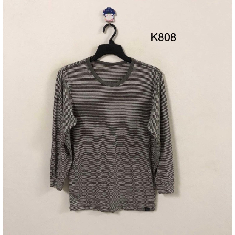 S(ช) Heattech (K808) แบรนด์ uniqlo ยูนิโคล่ คอกลม | Shopee Thailand