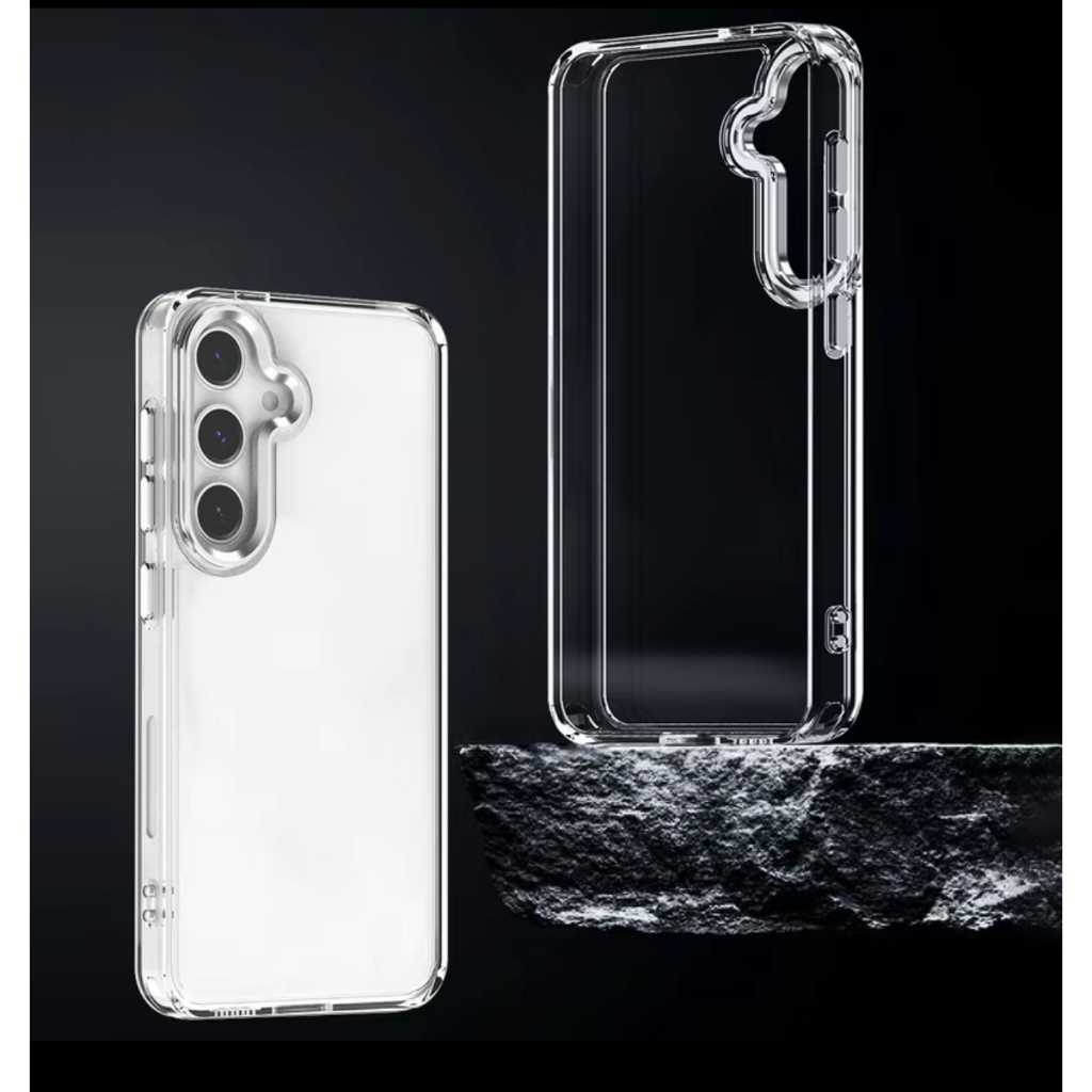 Case Sam A16 หลังแข็งขอบใสพลาสติก กันกระแทกกันลื่น | Shopee Thailand