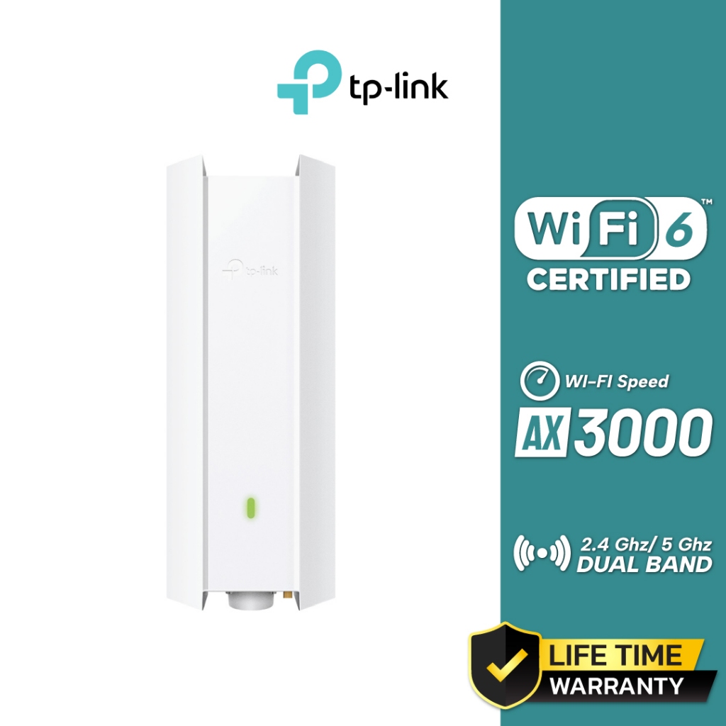 TP-LINK AX3000 Indoor/Outdoor WiFi 6 Access Point รุ่น EAP650-Outdoor ...