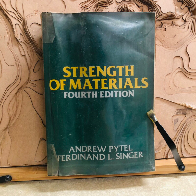 ต265 STRENGTH OF MATERIALS FOURTH EDITION | Shopee Thailand