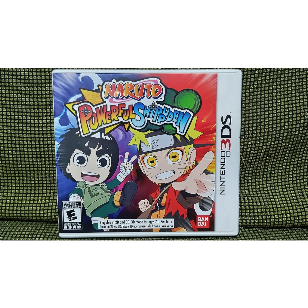 Naruto powerful shippuden 3DS US สำหรับสายสะสม | Shopee Thailand