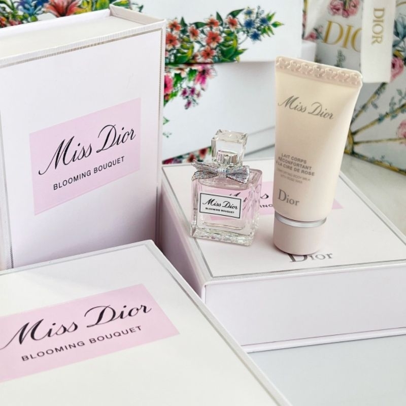 Dior Miss Dior Blooming Bouquet EDT Mini Gif Set | Shopee Thailand