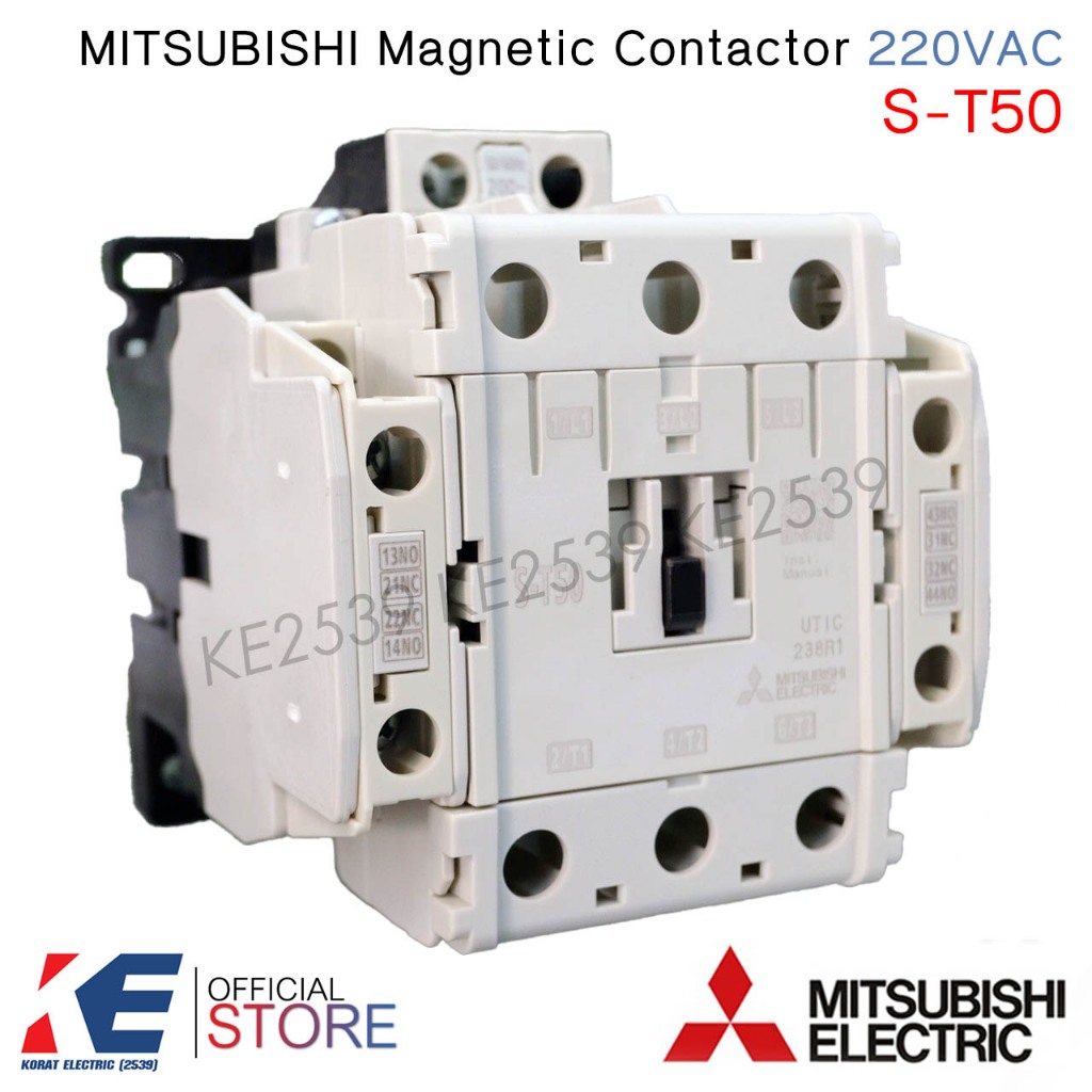 Mitsubishi แมกเนติก S-T50 220V AC คอนแทคเตอร์ คอยล์ 220V Magnetic ...