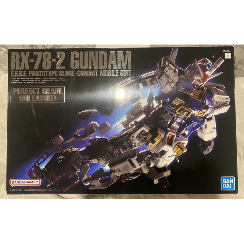 BANDAI PG RX-78-2 GUNDAM UNLEASHED | Shopee Thailand