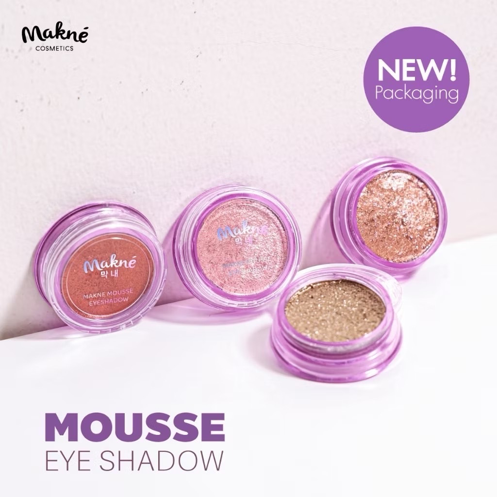 *มักเน่ มูส อายแชโดว์ MAKNE Mousse EyeShadow | Shopee Thailand