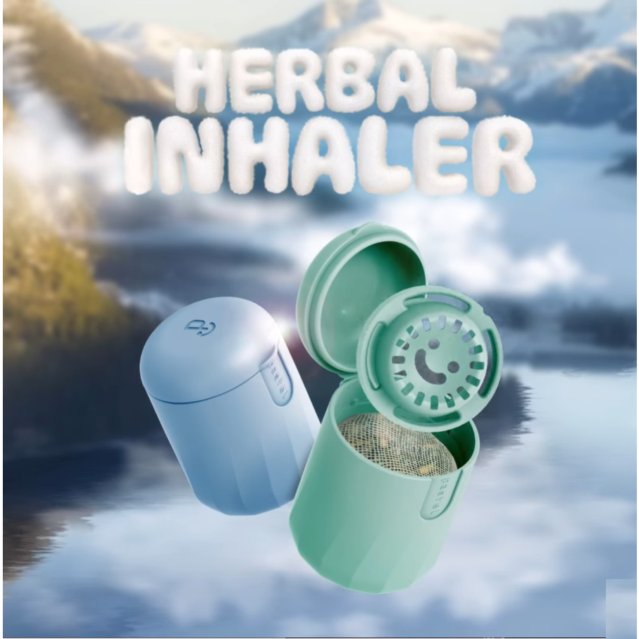 **เลือกสีได้** ยาดมสมุนไพร แบบกระปุก PASTEL HERBAL INHALER ORIGINAL 5 G ...
