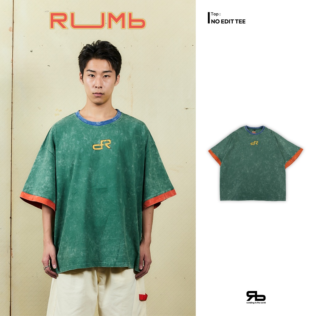 RUMb - เสื้อยืด เเขนสั้น รุ่น NO EDIT TEE | Shopee Thailand