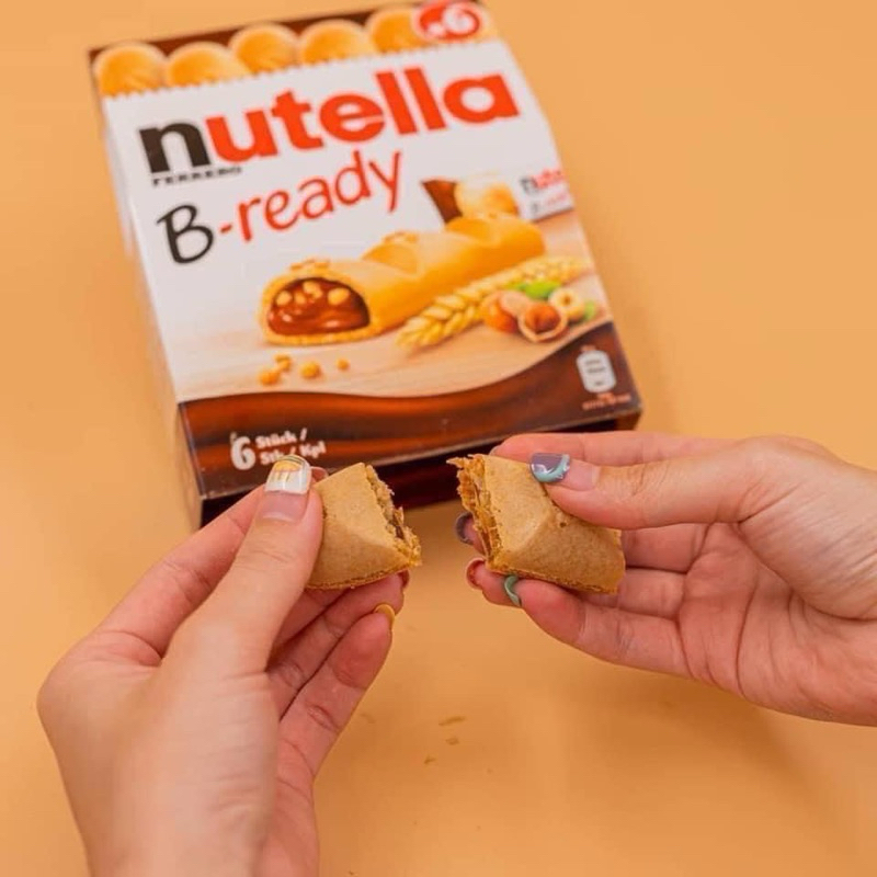 พร้อมส่ง นูเทลล่าบี เรดดี้ Nutella B-Ready ขนมเวเฟอร์อบกรอบสอดไส้นูเทล ...