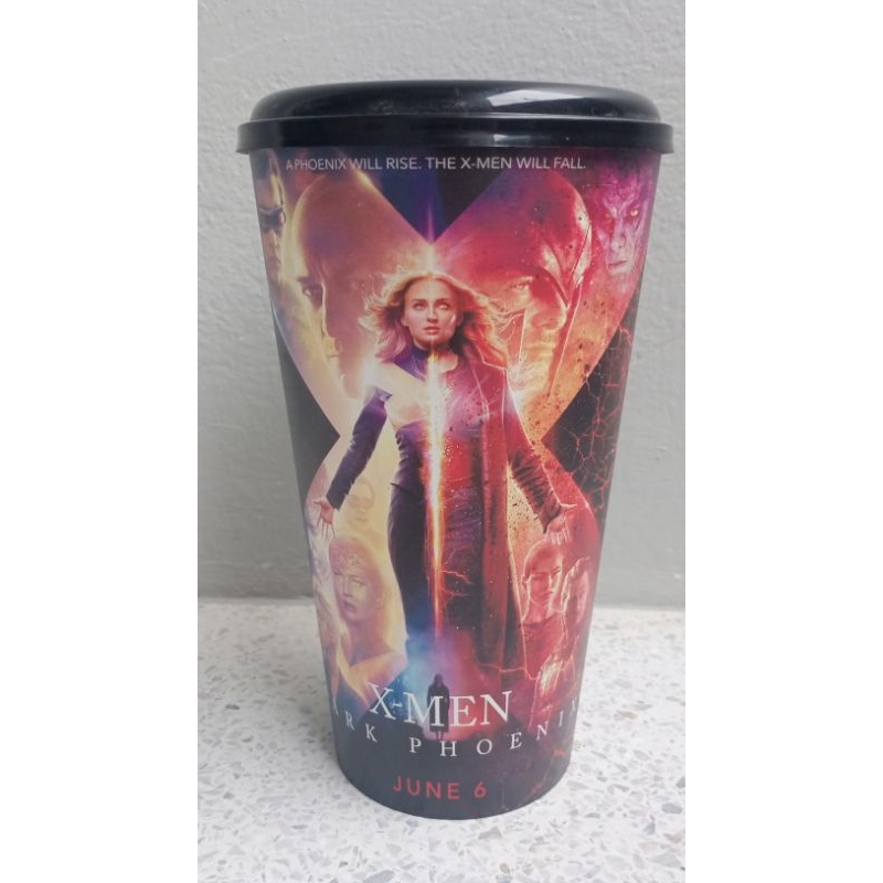 Marvel X-MEN DARK PHOENIX Plastic Cinema Cup (Major Cineplex) | Shopee ...