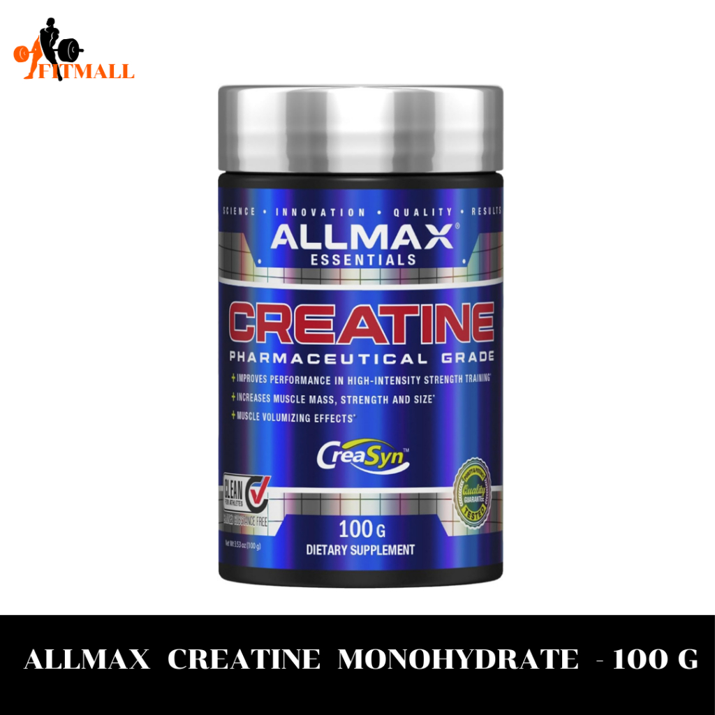 ALLMAX Essentials CREATINE - 100 g Powder ( 20 Servings ) | Shopee Thailand