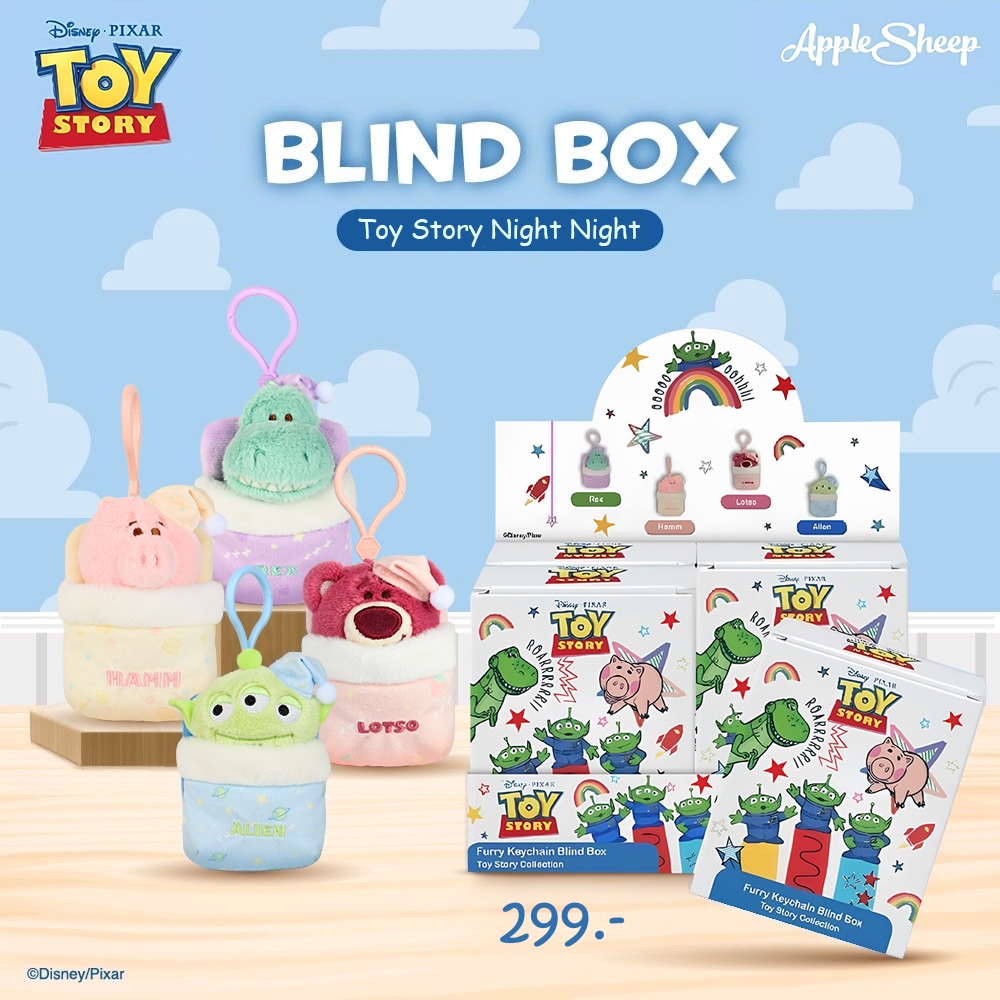 [กล่องสุ่ม Toy Story Night Night] Blind Box Keychain Toy Story Night ...