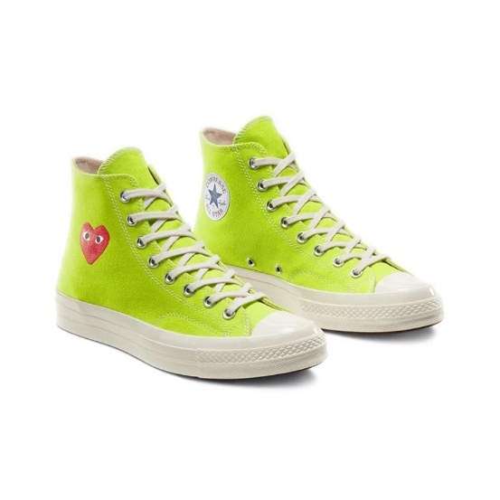 CDG x Converse Chuck 70 High bright green | Shopee Thailand