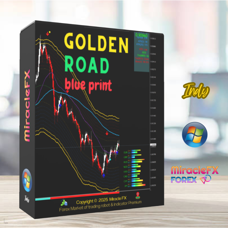 โปรแกรมคอมพิวเตอร์ ระบบเทรด Golden Road Blue Print 2025 MT4 | Shopee Thailand
