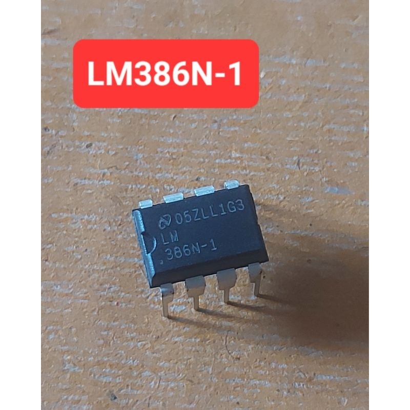 LM386N-1 Low Voltage Power Amplifier,Gain from 26dB to 46dB(ของแท้) | Shopee Thailand