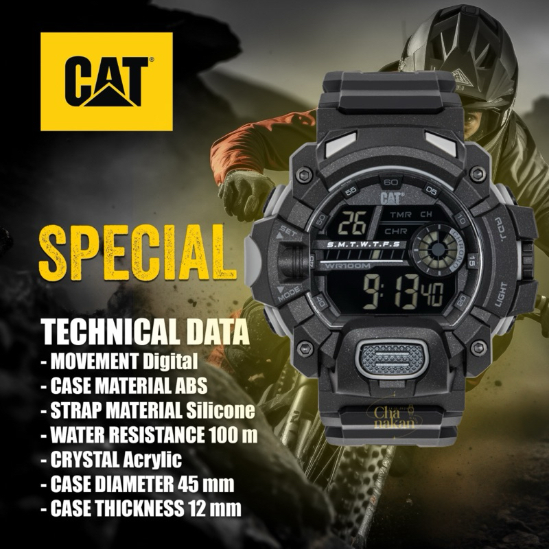 CAT WATCH #CATERPILLAR รหัส 1A.117.21.141 ของแท้100% ประกันศูนย์ไทย 1 ...
