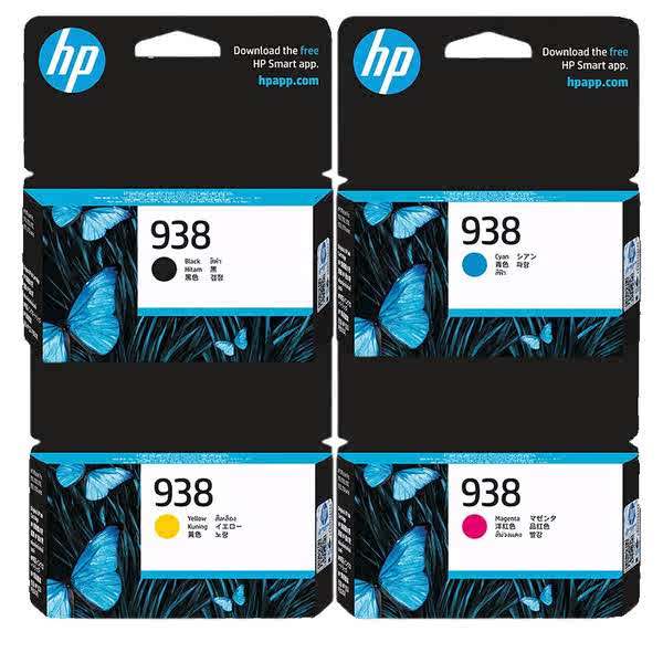 Original HP 938 Ink OfficeJet Pro 9110 / 9120 / 9120/ 9130 / 9720 ...