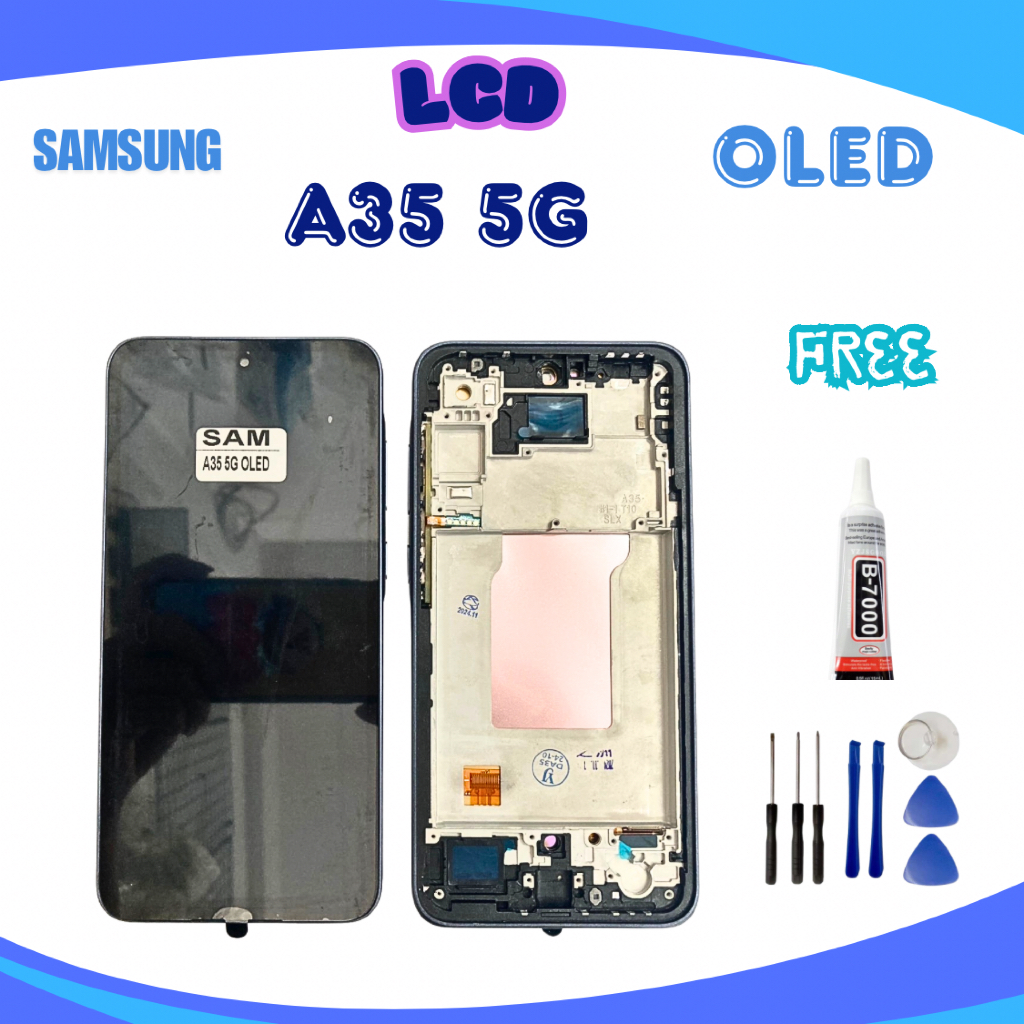 หน้าจอ Samsung GALAXY A35 5G oled LCD display for SAM A35 5G AMOLED ...