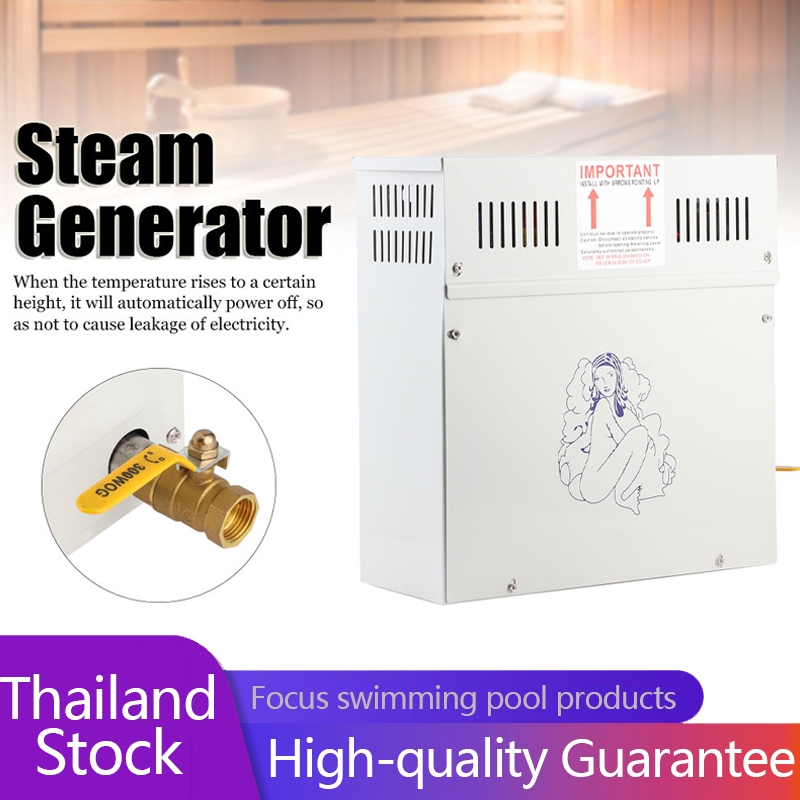 4.5KW 9KW 220V Steam Generator ฝักบัวซาวน่าห้องอบไอน้ำ เครื่องทำ ...