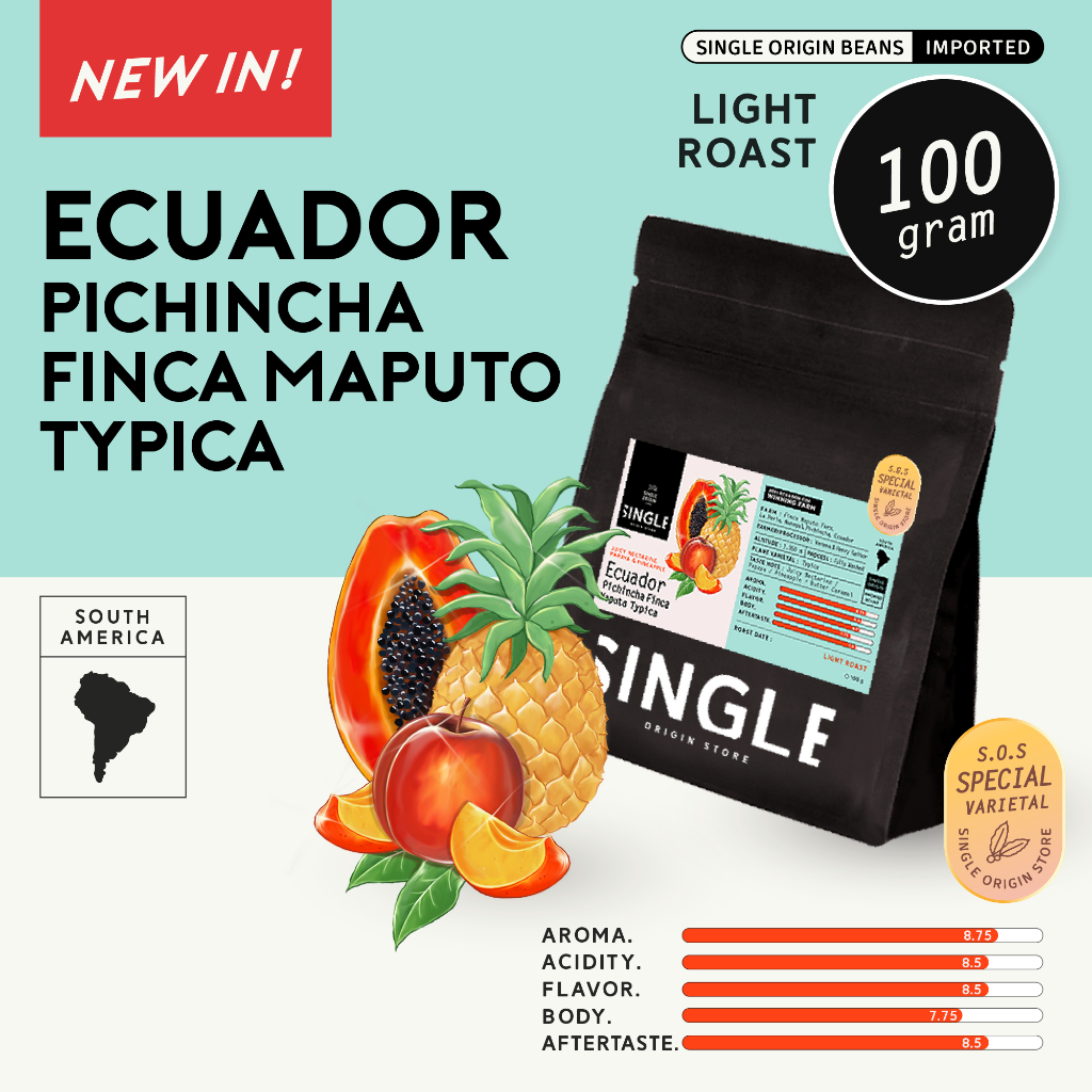 Ecuador Pichincha Finca Maputo Typica (Washed) | Shopee Thailand