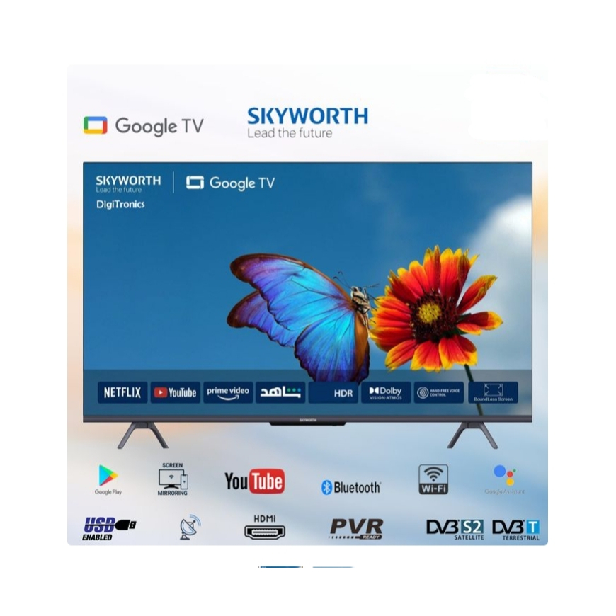 SKYWORTH LED ระบบ Google TV รุ่น 32STE6600 สมาร์ททีวี ขนาด 32 นิ้ว ...
