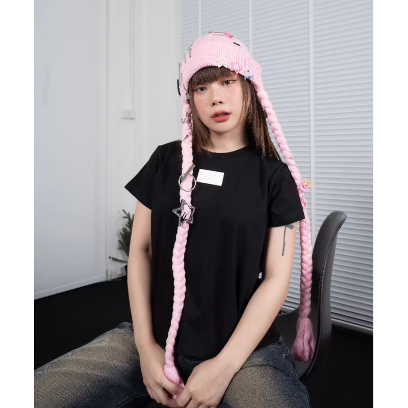 เสื้อยืดครอปbabytee แบร์นIG ODBC ORDINARY BUT CUTE | Shopee Thailand
