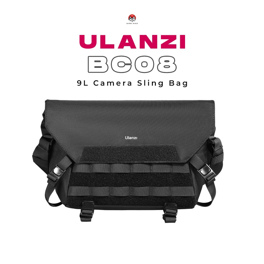 Ulanzi BC08 9L Camera Sling Bag กระเป๋าสะพายข้าง ความจุ 9 ลิตร กันน้ำพกพาสะดวก ประกันศูนย์ไทย 1 ...