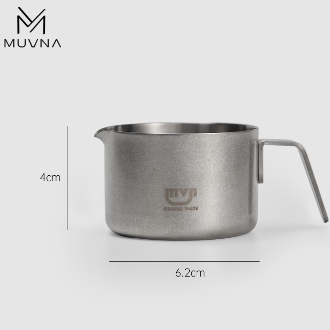 Espresso cup stainless steel 100ml Muvna ถ้วยตวงเอสเปรสโซ่ แก้วเอสเปรสโซ่ ถ้วยกาแฟ เเก้วกาแฟ ...