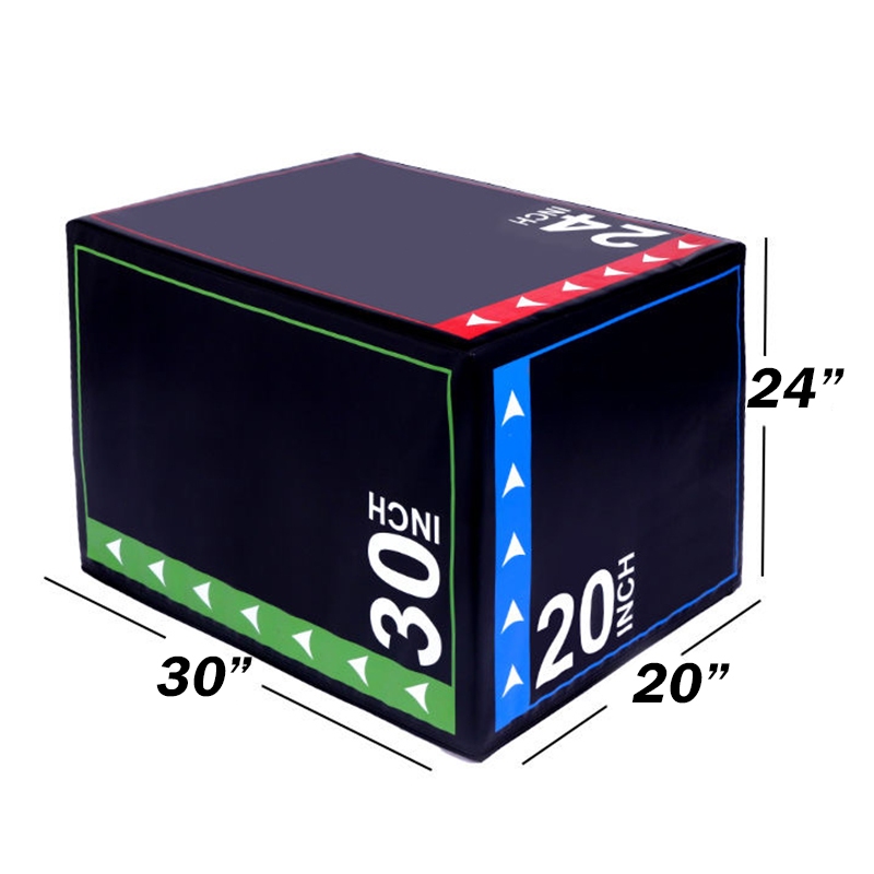 3 in 1 plyo กล่อง soft Jump box สำหรับกล่องกระโดดฝึก plyometrics การ ...