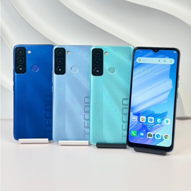 Tecno Pop 5 Lite โทรศัพท์มือถือมือสองสภาพสวย Android 11 แรม 2 รอม 32 ...