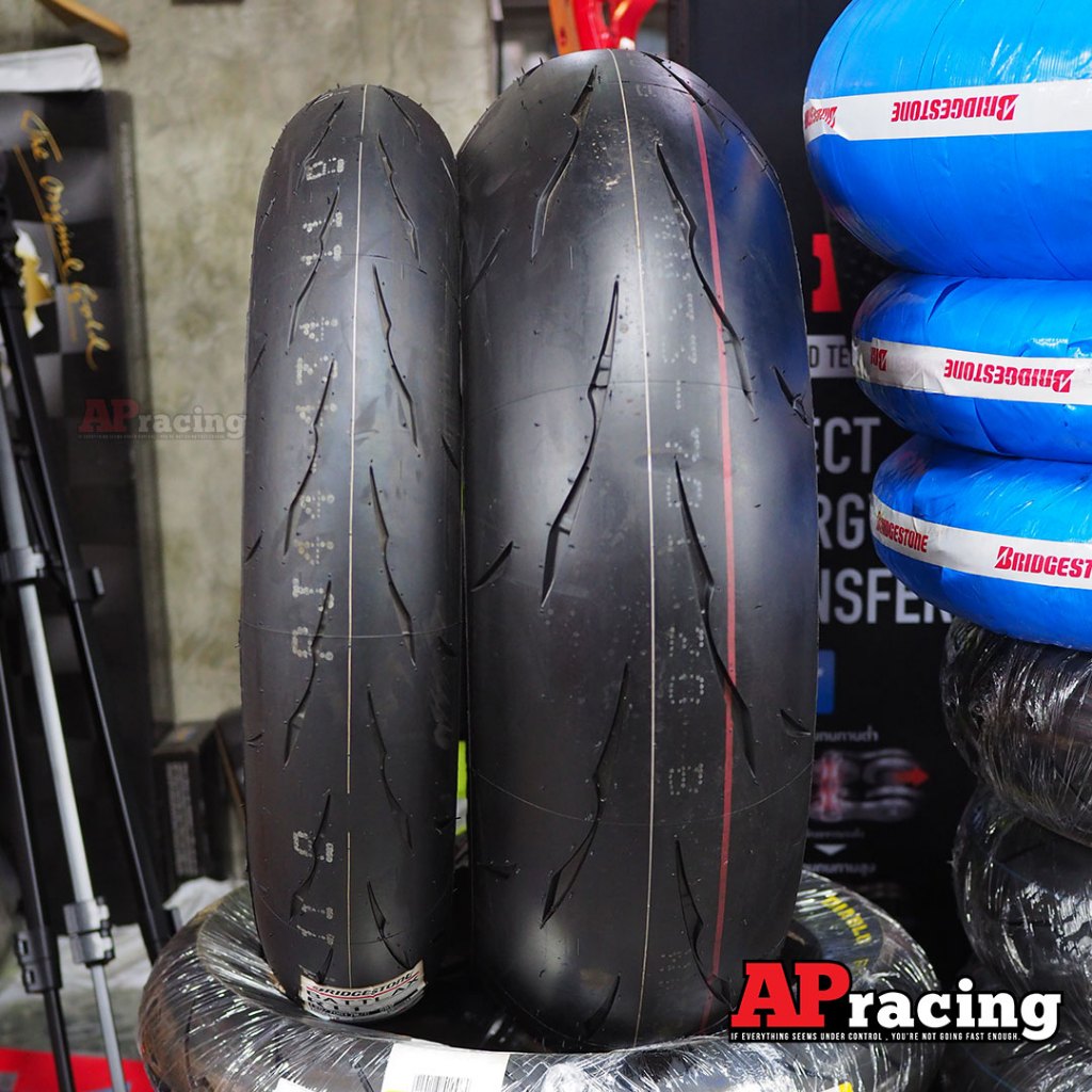 BridgeStone Batlax R11 Racing 120/70-17ปี24 200/55-17ปี22 ยางใหม่พร้อม ...