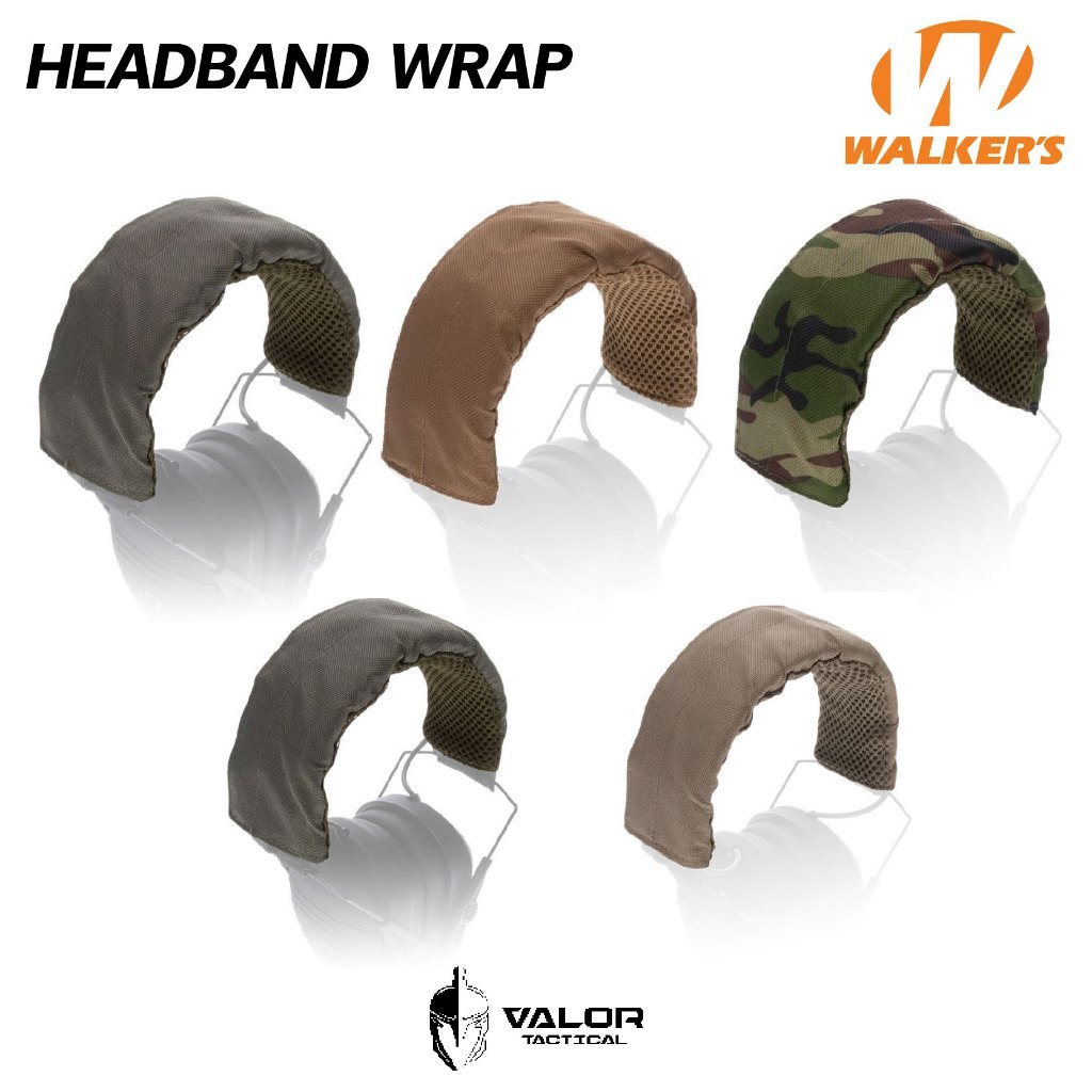 Walker's Razor Headband Wrap ผ้าคลุมหูฟัง ปลอกหุ้มหูฟังแบบคาดศรีษะ ปลอก ...