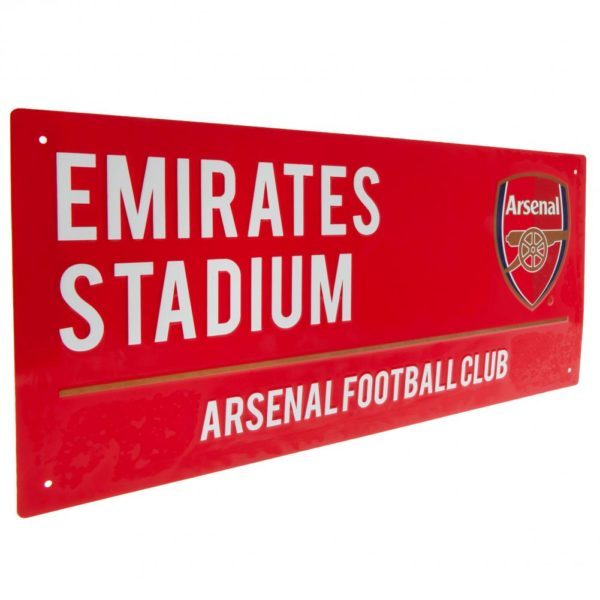 ป้ายเหล็กลิขสิทธิ์แท้ Arsenal FC - Emirates Stadium | Shopee Thailand