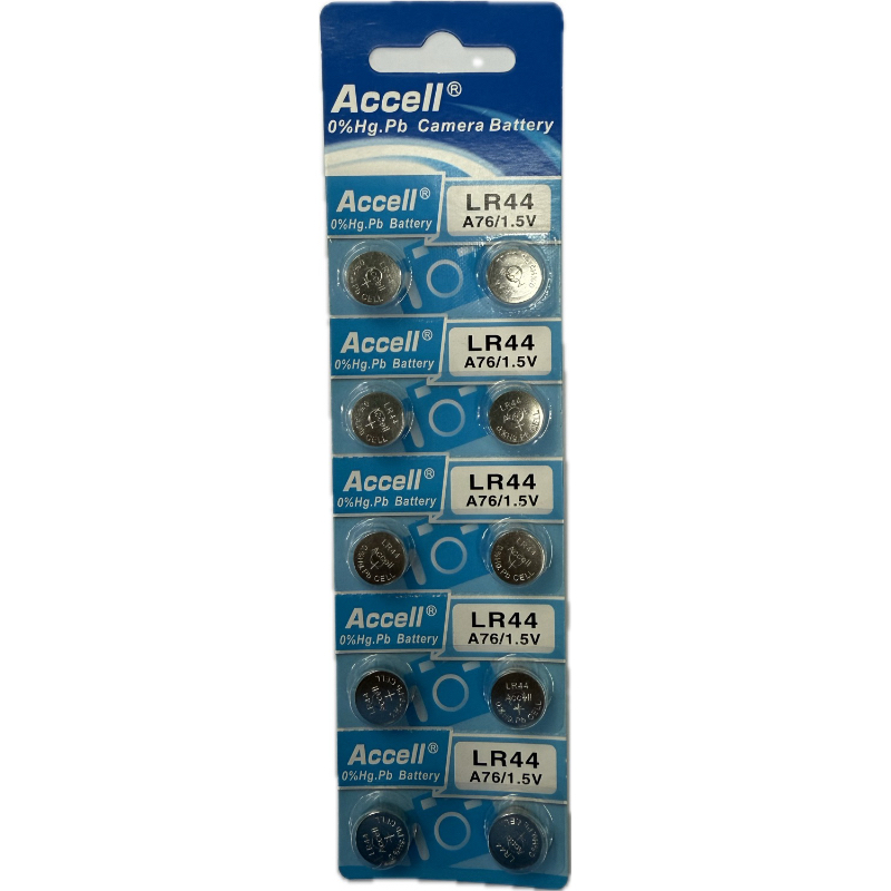 ถ่านAccell LR44/A76/L1154F 1.5V แพค10ก้อน ของแท้(ออกใบกำกับภาษีได้ ...